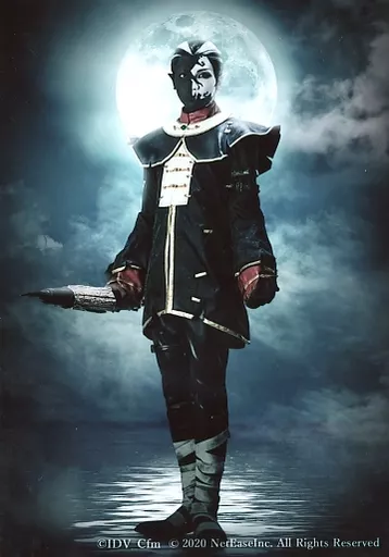 Official photo (male) / actor 縣豪 Ki (Fan Muinu) : Whole body, moon ...