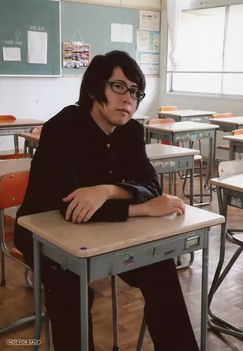 Official photo (male) / Voice actor Yusuke Shirai / DVD "Shirai Mu Tabi ...