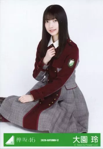 Official photo (Nogizaka46) / idol / Keyakizaka46 Rei OSONO / Seated ...