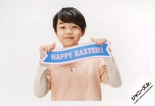 Kansai Johnnys Jr. / Kamigaki 廣祐 / Horizontal ・ Bust Up / Greeting Photo ~ Easter 2021 ...