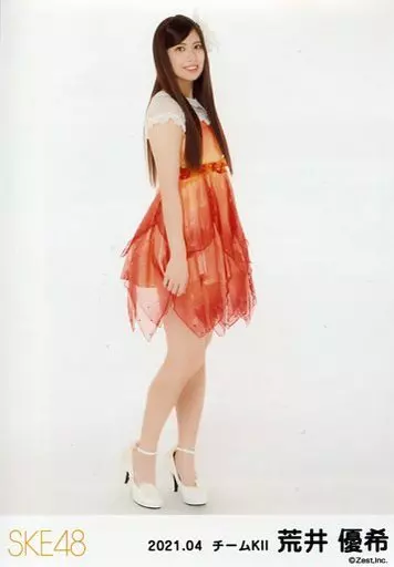 Official photo (AKB48, SKE48) / idol / SKE48 Yuki Arai / Whole body / SKE48 April 2021 Random ...