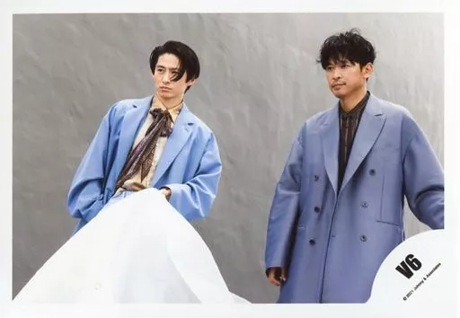 Official photo (Johnnys) / idol / V6 V6 / Ken Miyake and Masayuki Sakamoto / Horizontal and ...