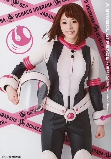 Official photo (female) / actress Yume TAKEUCHI (Ochaco Uraraka ...