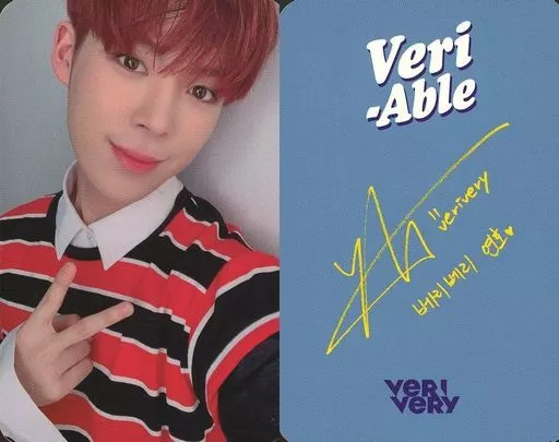 Collection card (male) / CD "VERI-ABLE" (OFFICIAL ver.) enclosed ...