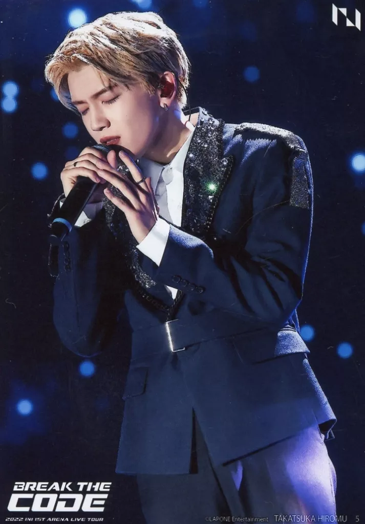 Official photo (male) / idol / INI 5 : INI / Tamu Takatsuka / Live Photo / "2022 INI 1st ARENA ...