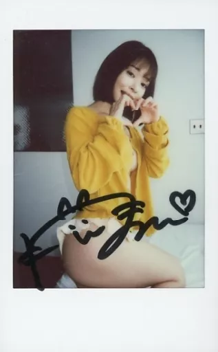 Official photo (female) / Gravure idol ☆ Darichu / with handwritten signature / DVD 「 #Ore no ...