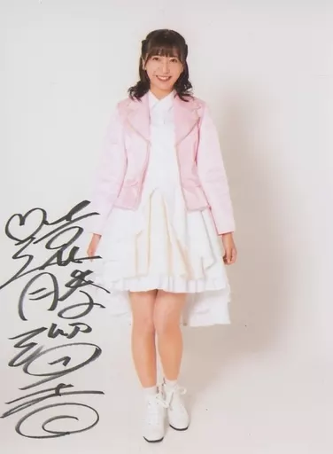 Official photo (female) / actress Ruka Endō / Printed with signature ...