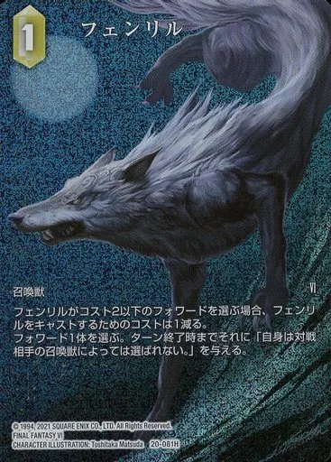 FINAL FANTASY TCG/H / Sat / Dawn of Heroes [20] 20-081H [H] : (Holo ...