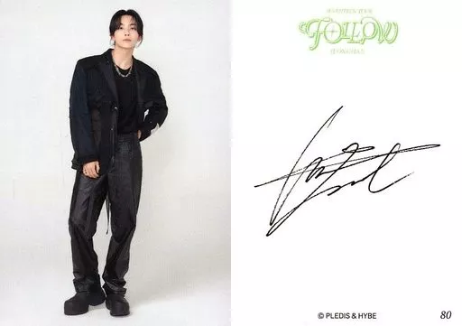 Collection card (male) / [SEVENTEEN TOUR' FOLLOW' TO JAPAN] photo card ...