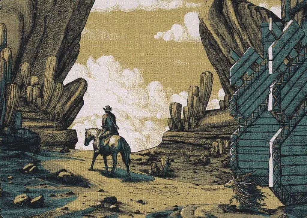 Anime Treka / Normal / Thunder Junction Outlaw Illustration Collection ...