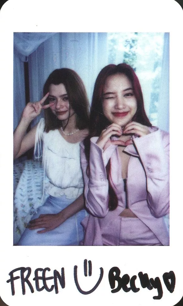 Freen Tharocher (Freen), becky Rebekah (Becky) / Print with signature ...