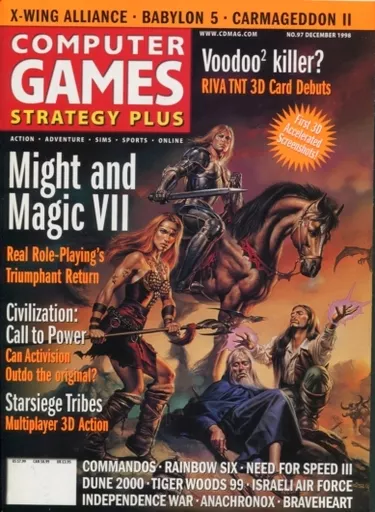 Game magazine With CD) COMPUTER GAMES STRATEGY PLUS No. 97 DECEMBER ...