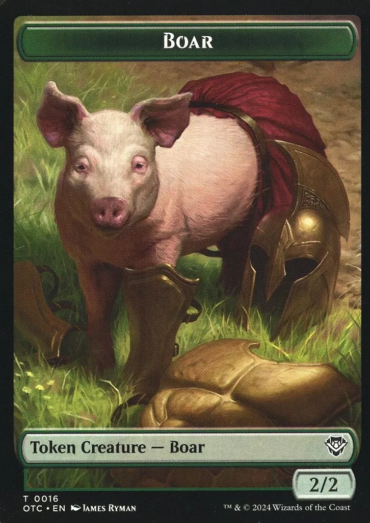 0016 / 0028 [Token] : [OTC] BOAR/MANIFEST / Inoshishi / Yoji | Toy ...