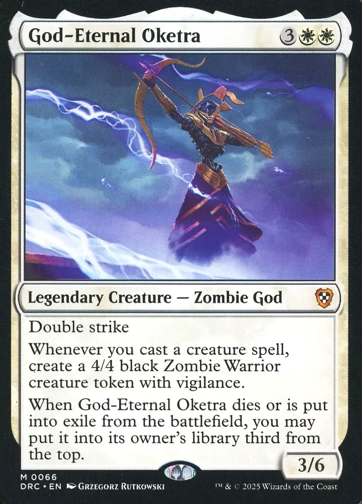 0066 [Mythic Rare] : God-Eternal Oketra / Eternal God Okechila | Toy ...