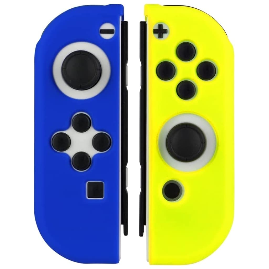 Nintendo switch hardware Silicone Protect Plus Blue & Yellow for Joy ...