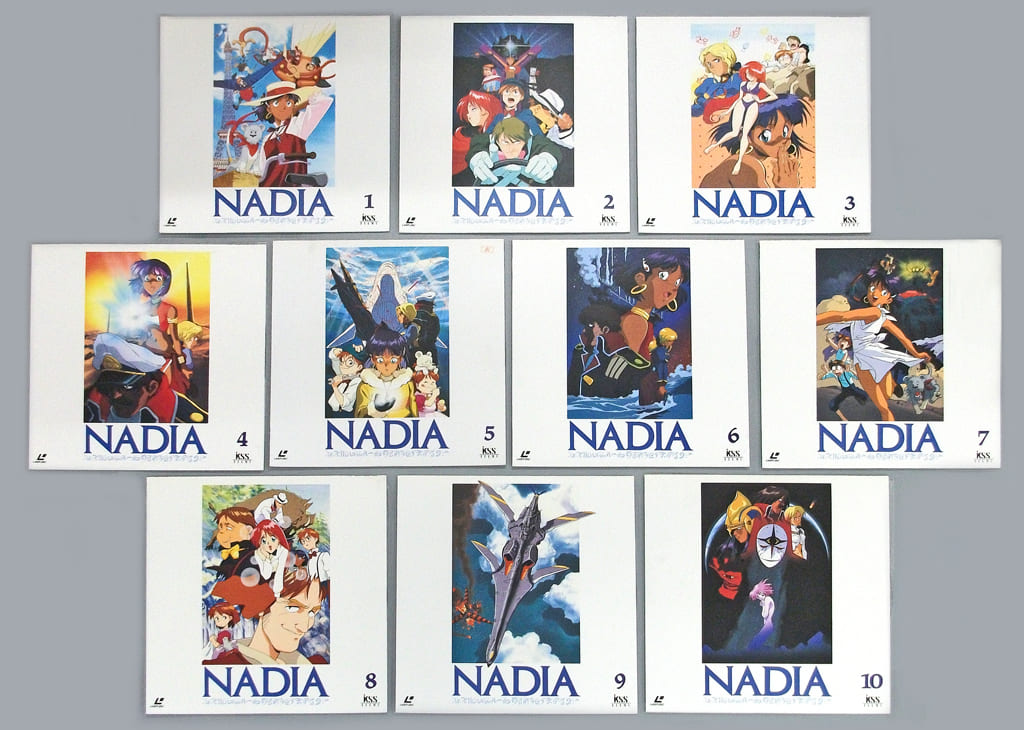 NADIA: THE SECRET OF BLUE WATER TV Series Complete Edition 10-Volume ...
