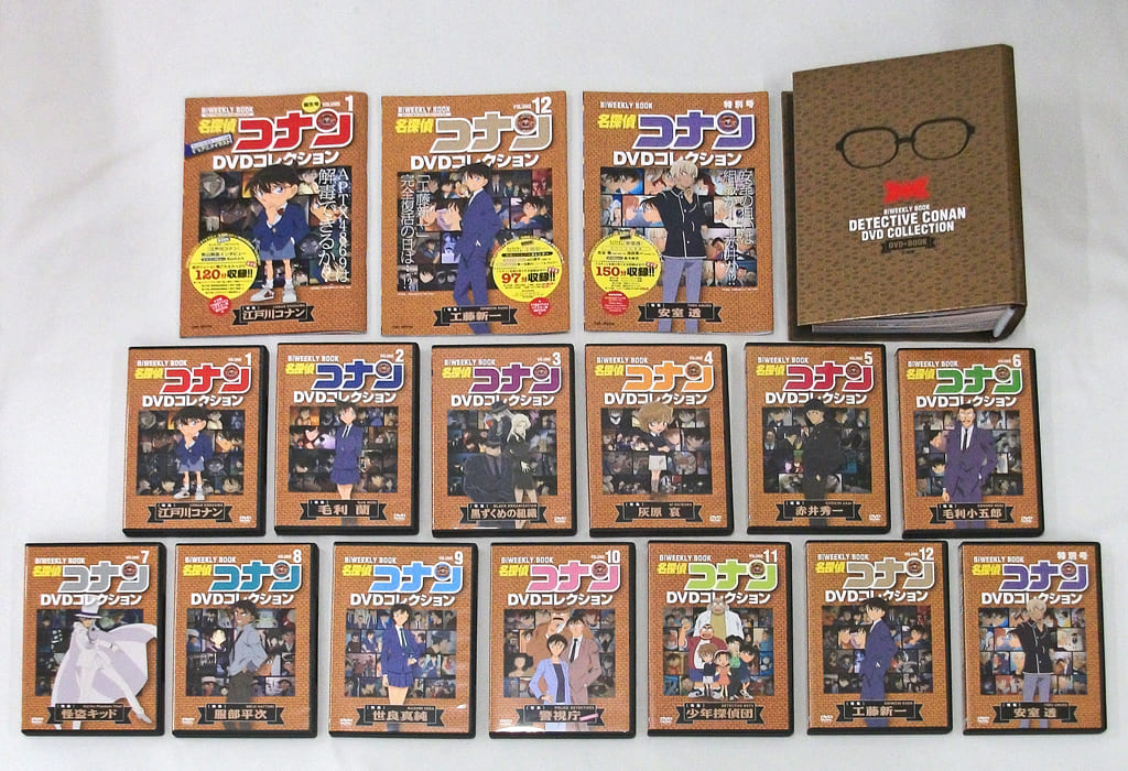 Anime Mook With Appendix) Detective Conan DVD Collection 12 volumes in ...