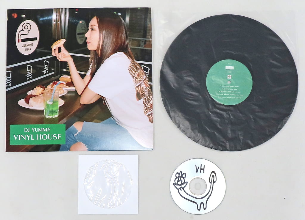 LP records DJ YUMMY / Vinyl House (with Tower Record special offer ...