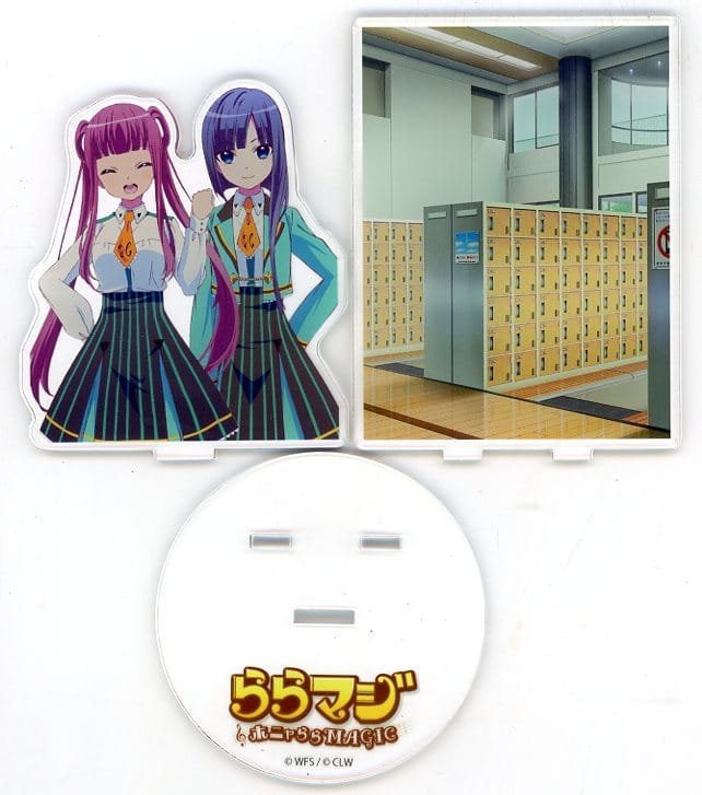 Saki Nanase & Okumura Ei Diorama Acrylic Stand "e-Chance! Rara Maji ...