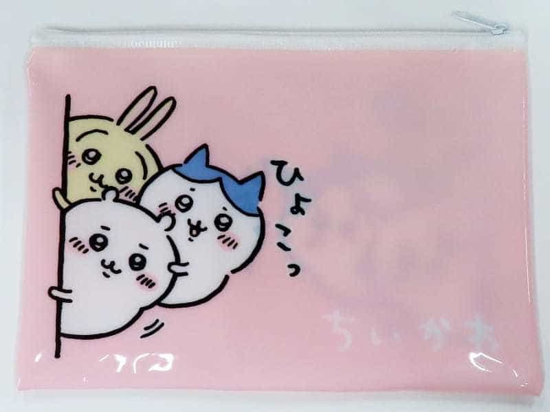 Chiikawa & bigeye thresher & Usagi Fastener Pouch "Chikawa is a small ...