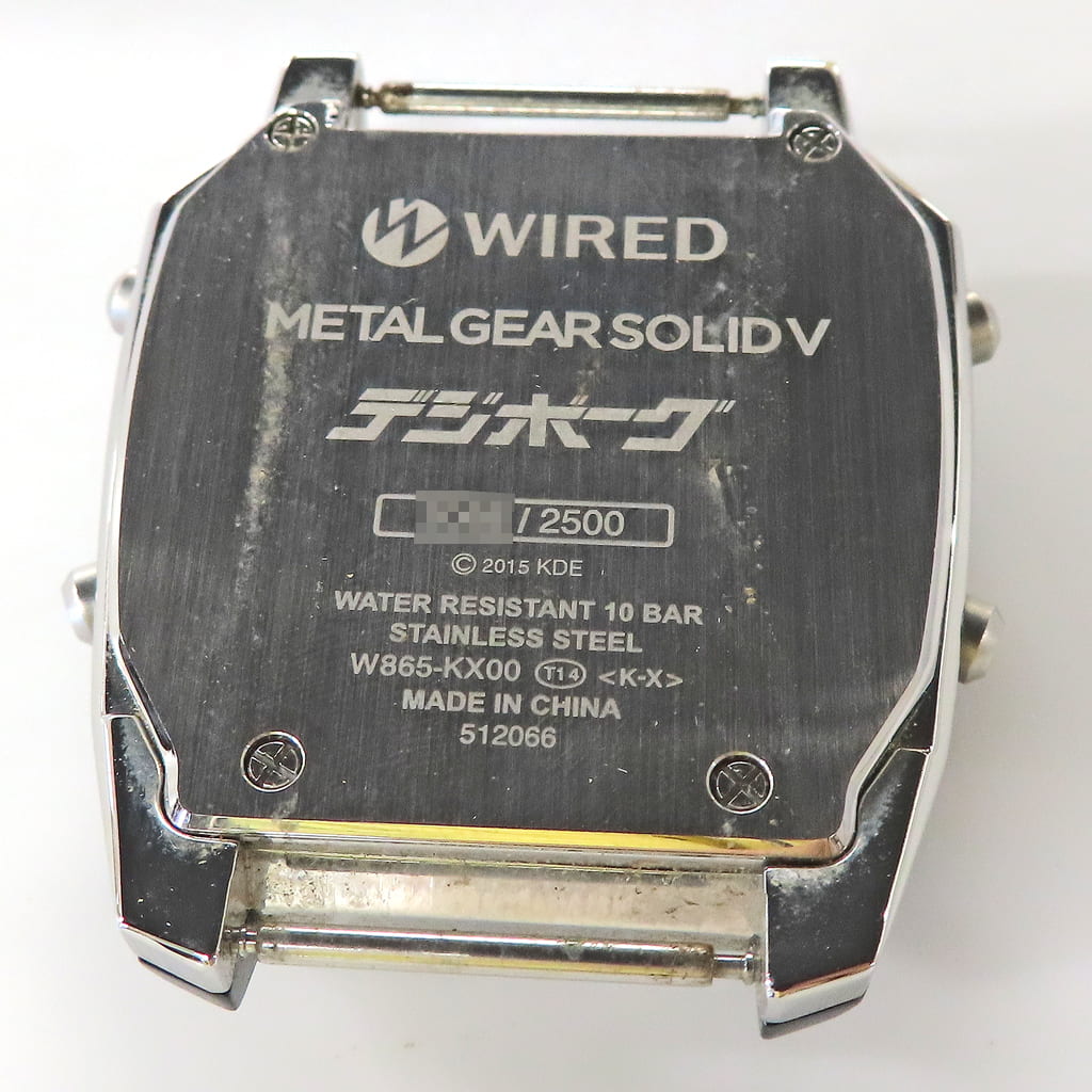 Miscellaneous goods [Damaged] Venom Snake Wired Watch DigiBorg "WIRED× ...