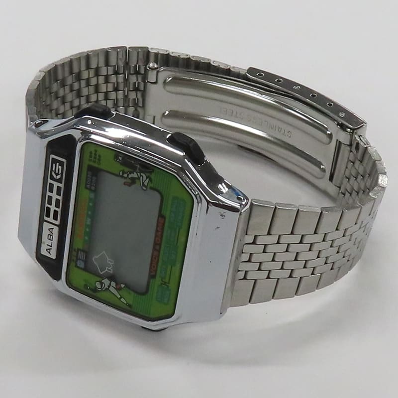 [Instruction manual and exclusive box missing] ALBA (SEIKO) game built ...