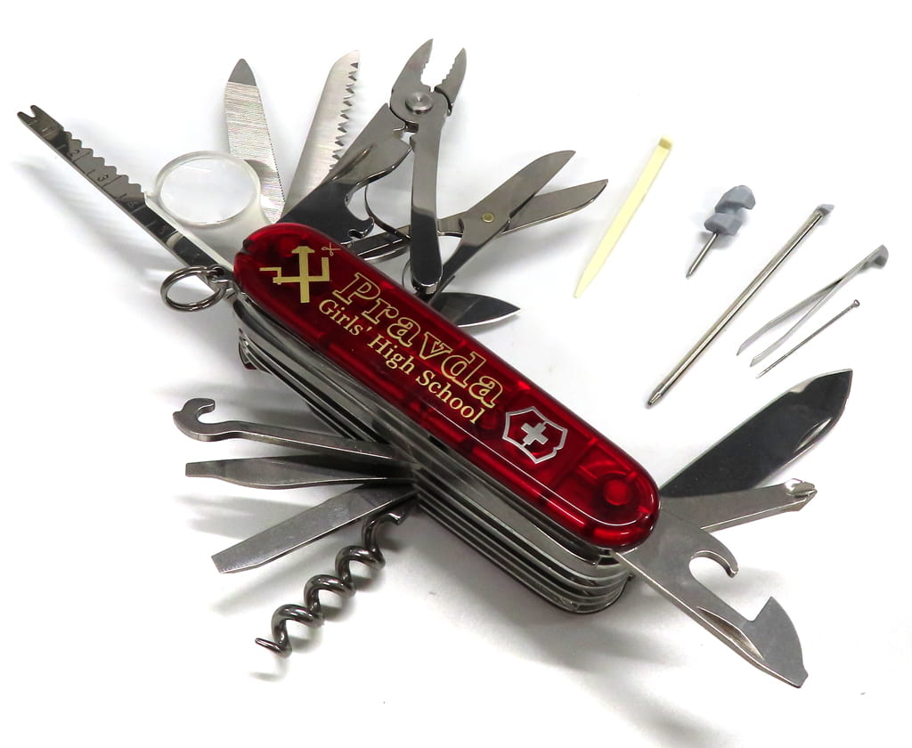 Pravda High School Victorinox Multi-Tool Swiss Champ Pravda ver. "GIRLS ...
