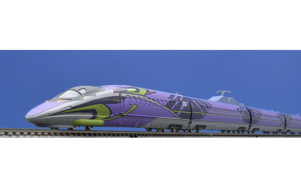 Railway model 1/160 JR 500 7000 Series Sanyo Shinkansen 500 TYPE EVA (8 ...