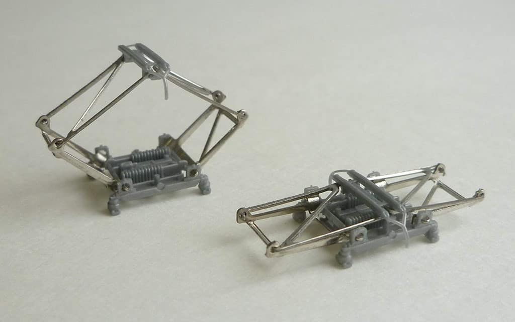 Railway model 1/150 PT43N Pantograph x 2 [5805] | Toy Hobby | Suruga-ya.com