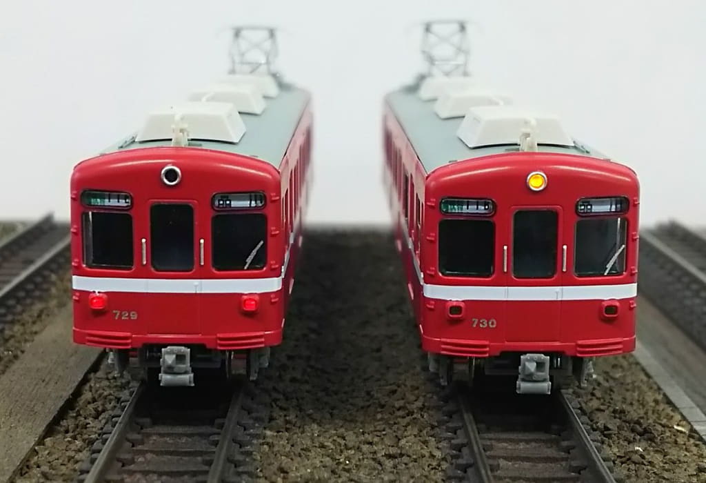 1/150 Keikyu No. 700 Secondary Car, White Curtain Basic 4-Car Set (with Power) [4596] | Toy ...