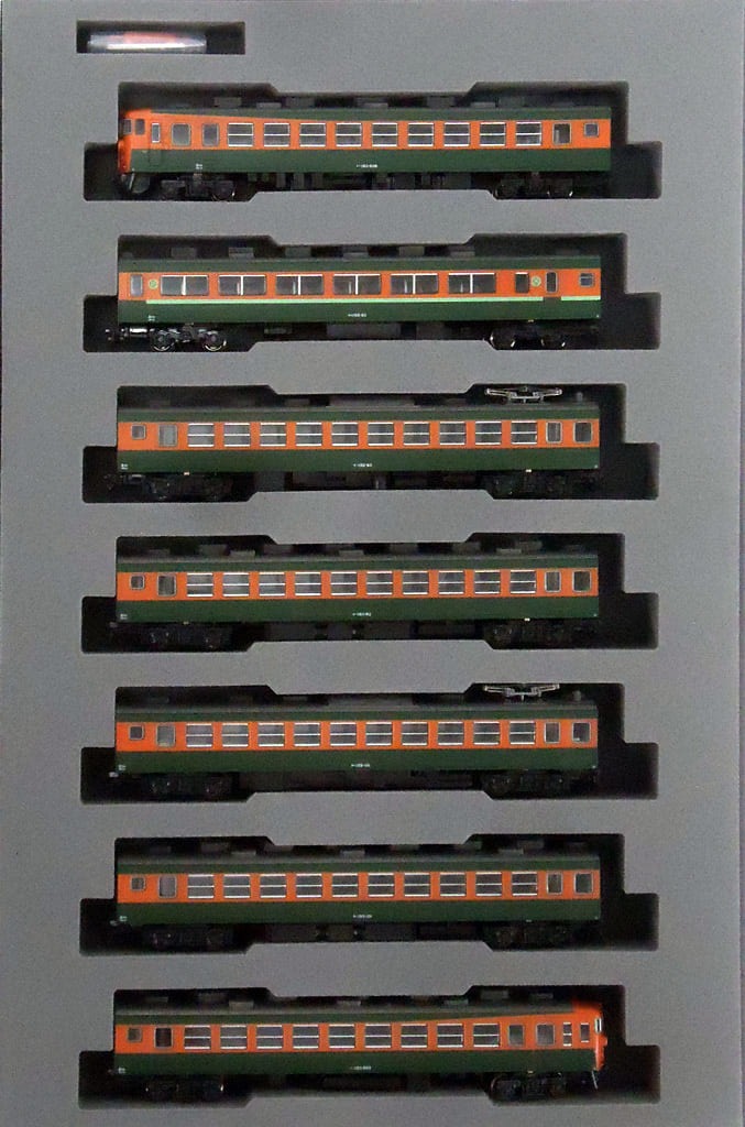 Railway model 1/150 153 Series High Cab 7-car Basic Set [10-883] | Toy ...