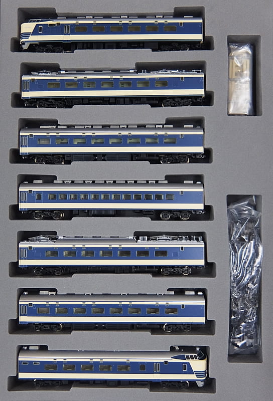 [Missing Accessories] 1/150 JNR / JR Limited Express Series 581 Gekko Type Basic Set (7 Sets ...