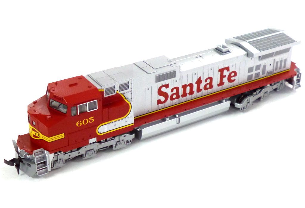 Railway model HO Gauge 1/80 ge C44-9W "DASH 9" Santa Fe #605 [37-1210 ...