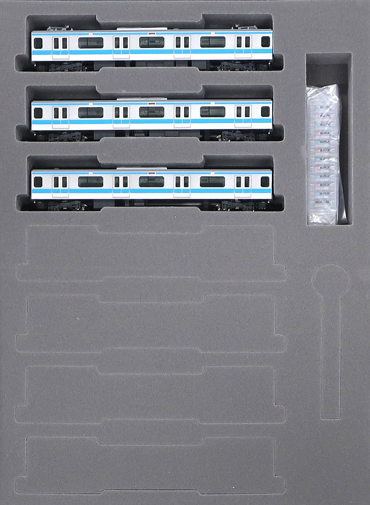 Railway model 1/150 JRE 233 - 1000 Commuter Train Keihin-Tohoku Line Additional Connection Set I ...