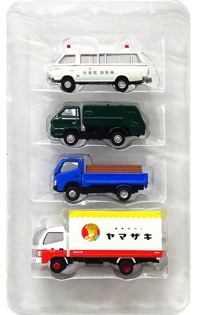 Railway model 1/150 Basic Set E2 New and Old Commercial Vehicles in ...
