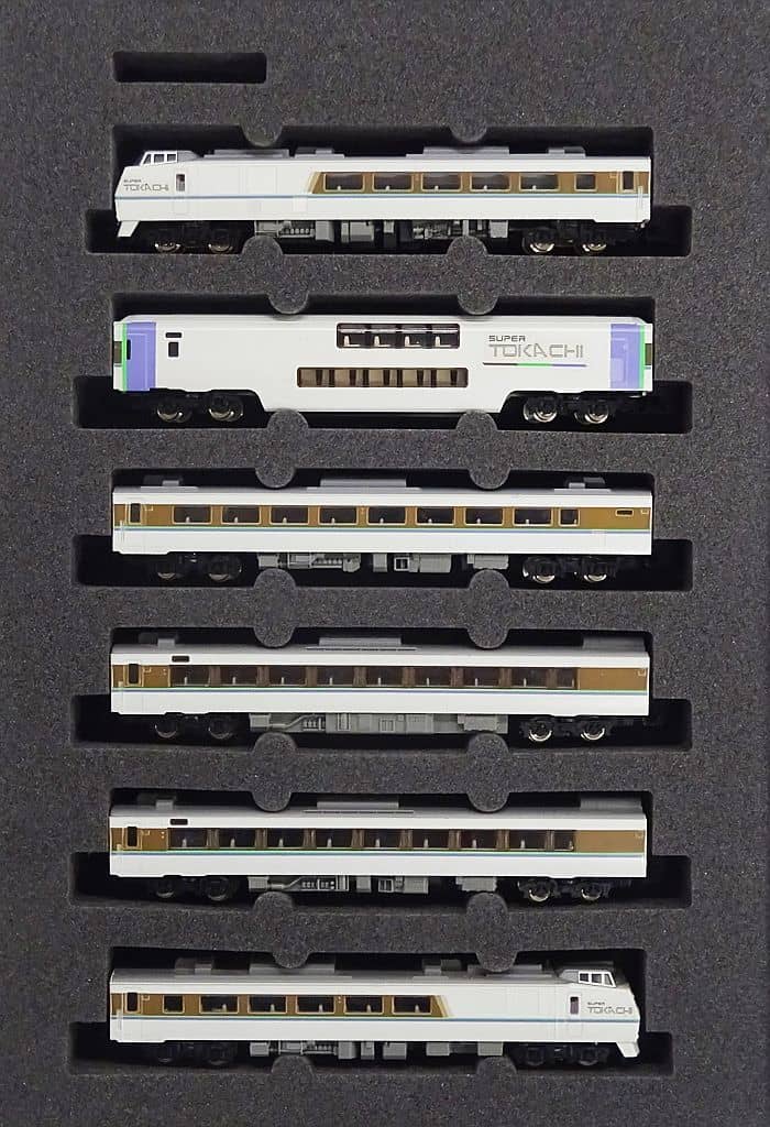 Railway model [Damaged] 1/150 JR Kiha 183 series limited express diesel Super Tokachi (6 car set ...