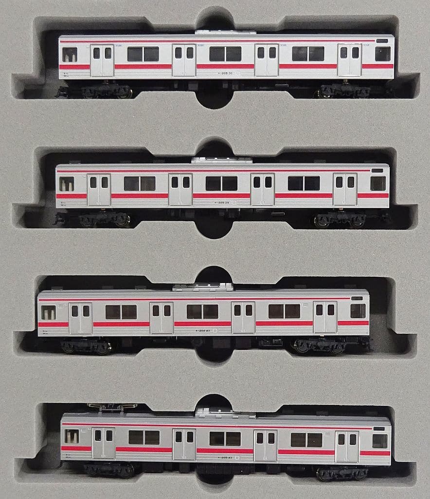 1/150 Series 205 Keiyo Line - Color (Door Small Window Car) 4-Car Extra Set [10-285] | Toy Hobby ...