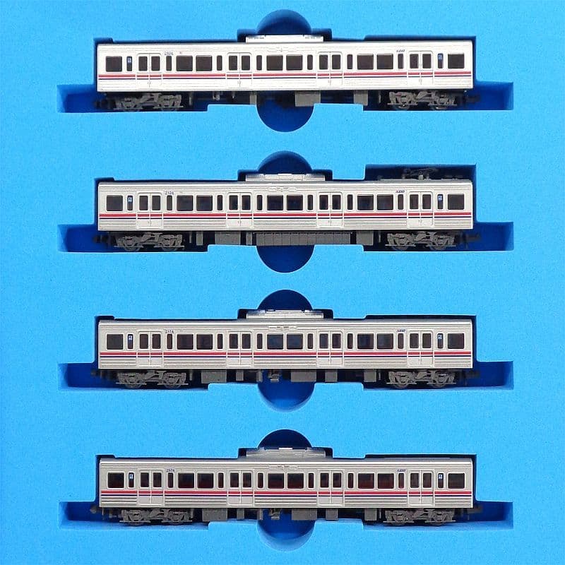 Railway model 1/150 Keio Electric Railway Series 7000 New Coating Single Arm Haruo Nakamura 4 ...
