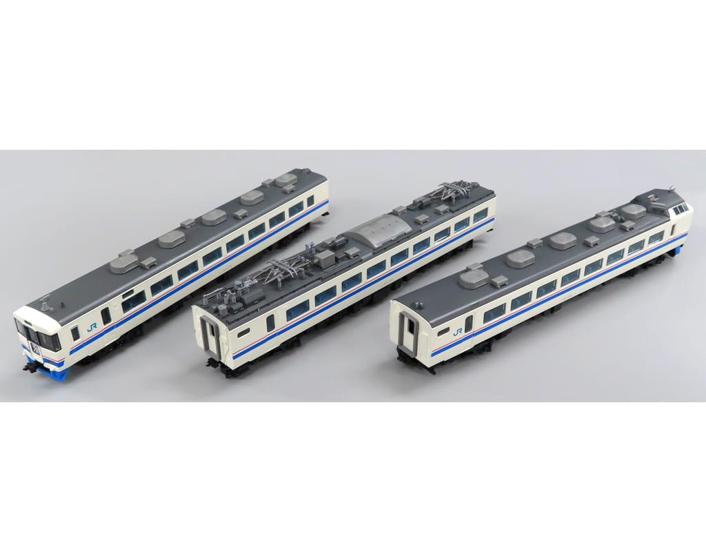 Railway model [Damaged] 1/150 JR 485 Series Limited Express Super Raicho Add-On Set A (3-Car Set ...