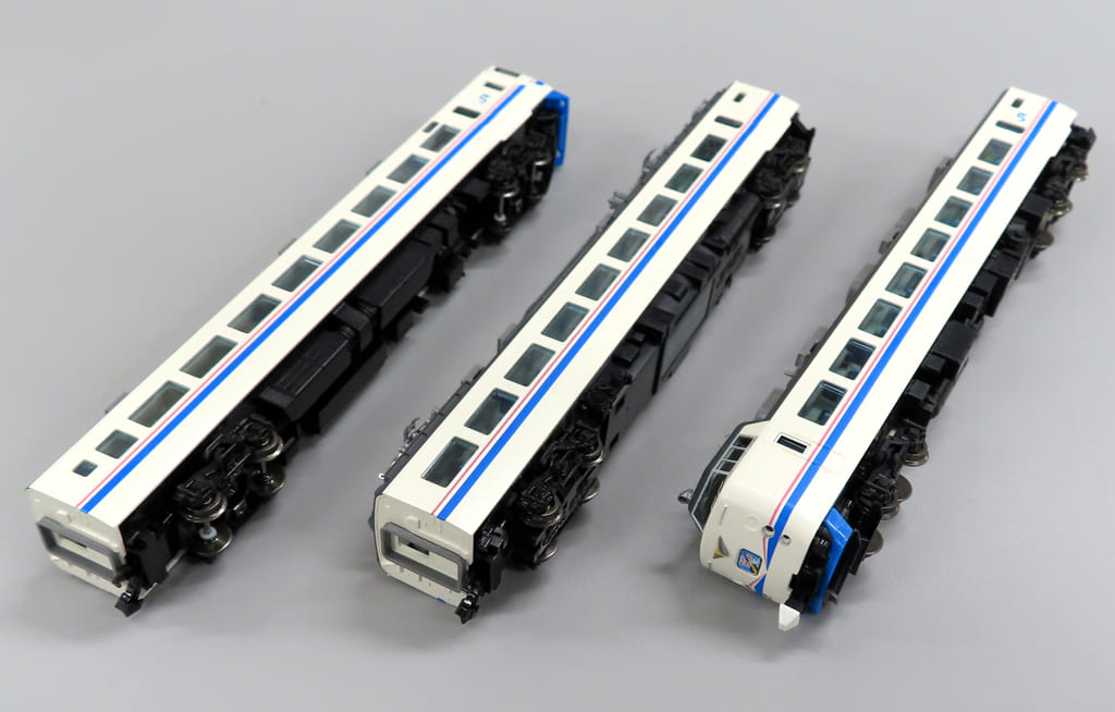 Railway model [Damaged] 1/150 JR 485 Series Limited Express Super Raicho Add-On Set A (3-Car Set ...