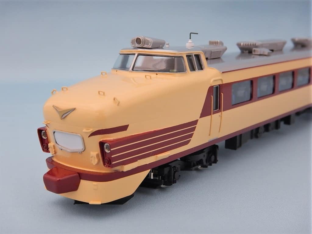 HO Gauge 1/80 Kuha 481-102 ~ 126 Bonnet Finished Product (JNR 485 Series Limited Express Train ...