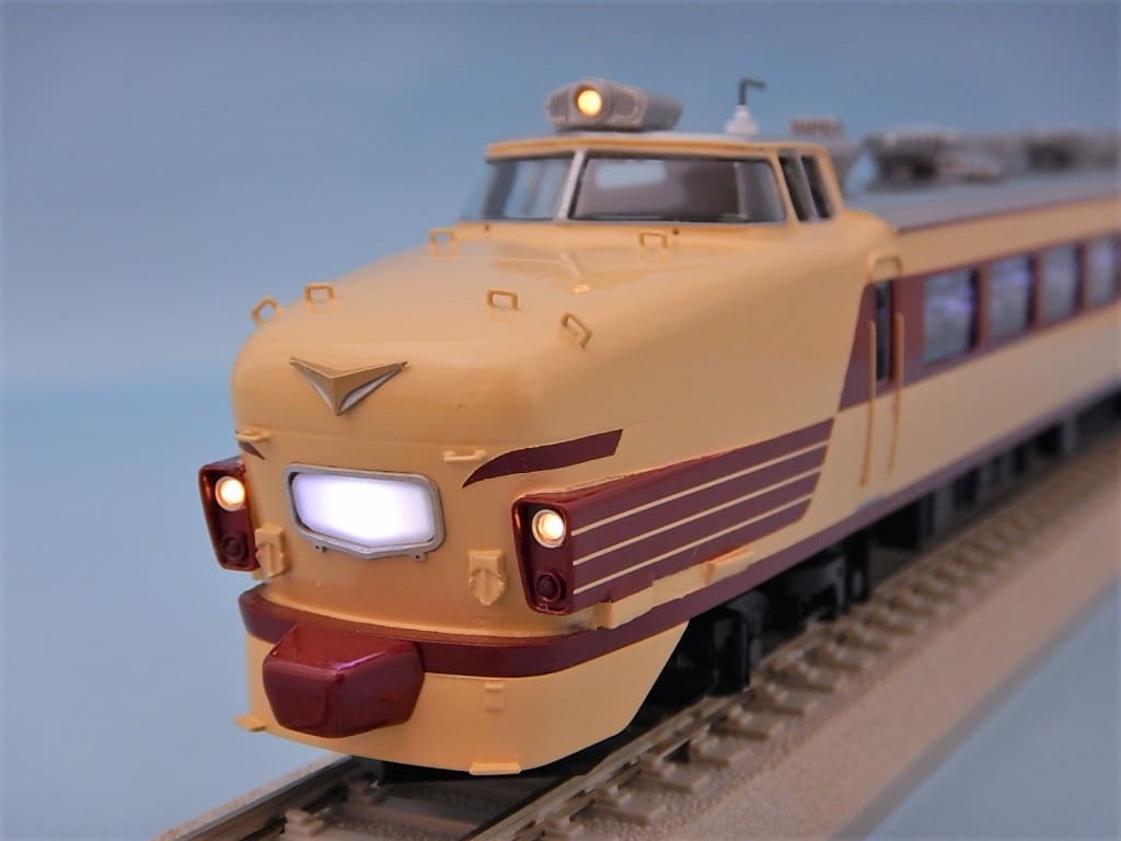 HO Gauge 1/80 Kuha 481-102 ~ 126 Bonnet Finished Product (JNR 485 Series Limited Express Train ...