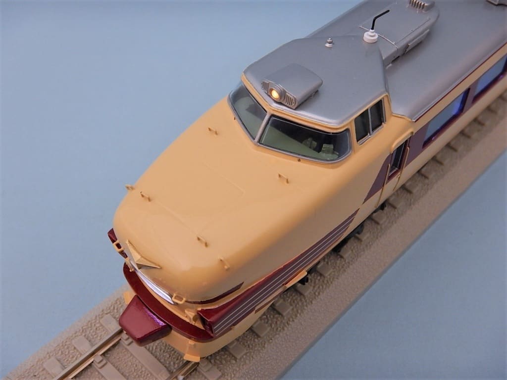 HO Gauge 1/80 Kuha 481-102 ~ 126 Bonnet Finished Product (JNR 485 Series Limited Express Train ...