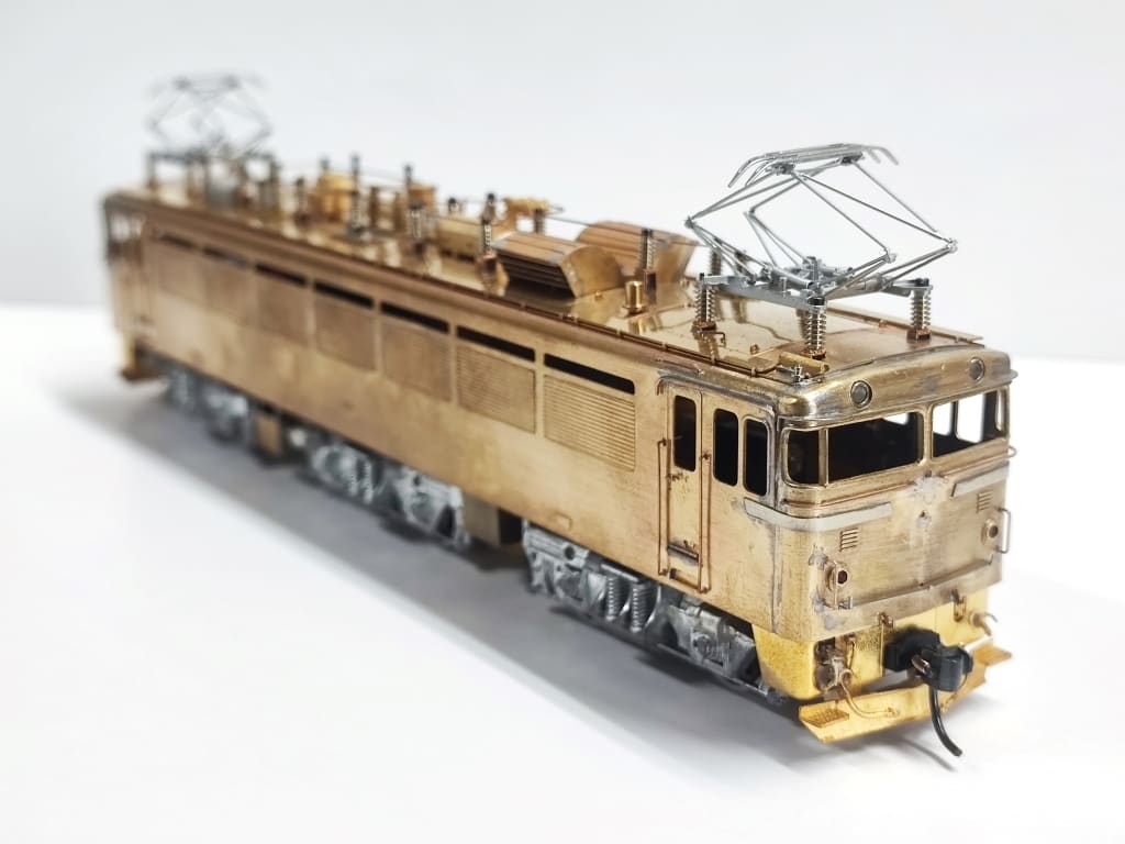 HO Gauge 1/80 JNR EF80 1st Type Total Kit with Hisashi [1-080-07] | Toy Hobby | Suruga-ya.com