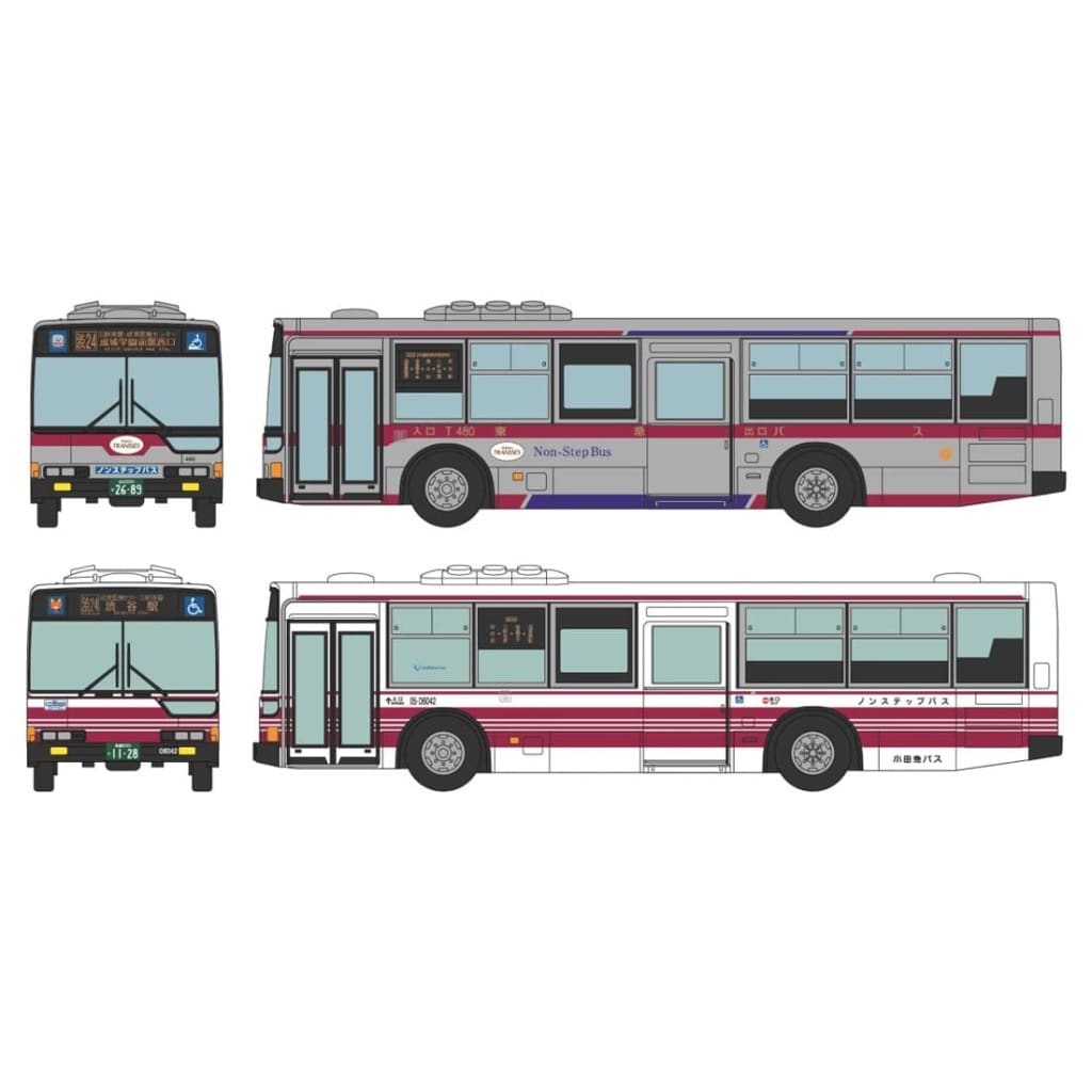 1/150 Joint operation series (1) Shibu Route 24 Tokyu Bus / Odakyu Bus ...