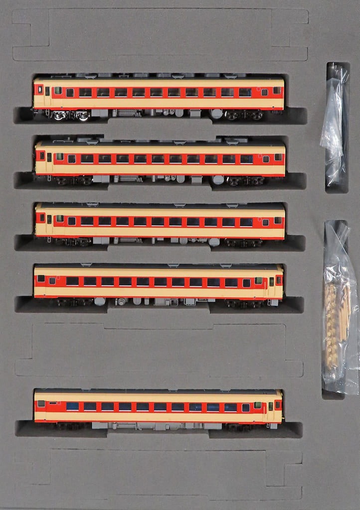 Railway model 1/150 JNR / JR Kiha 58 Series Express diesel car (Oku Kuji) 5 Car Set [98494 ...