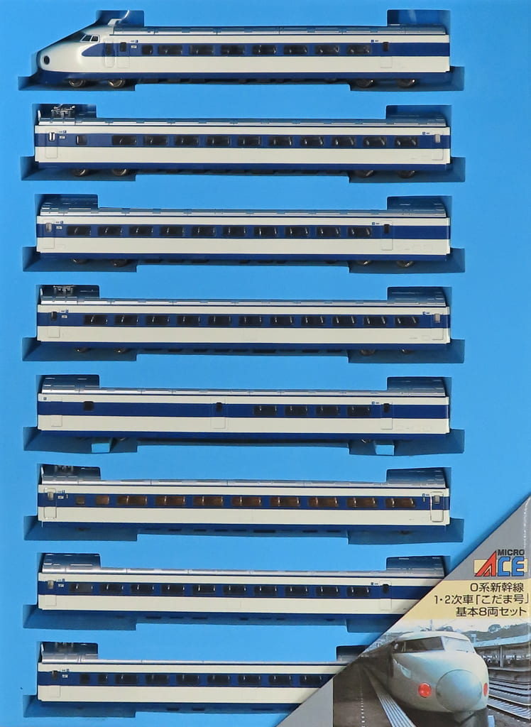 [Box damaged] 1/160 0 Series Shinkansen 1st and 2nd Series Kodama ...