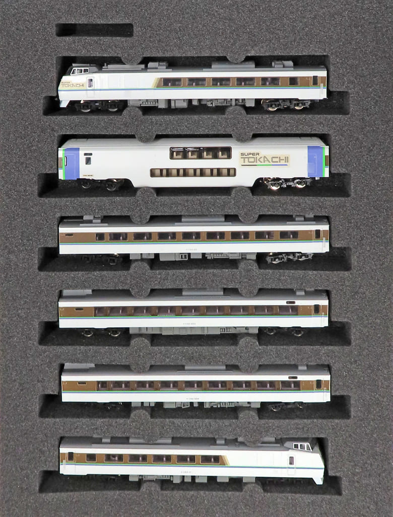 [Attached Parts Used] 1/150 JR Kiha 183 Series Limited Express Diesel Car Super Tokachi (6-car ...