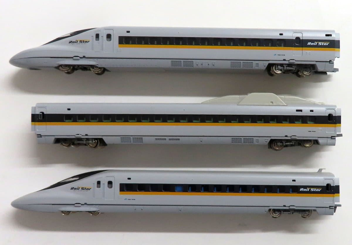 鉄道模型 [破損品] 1/160 JR 700 7000系 山陽新幹線 ひかりレールスター 基本セット(3両セット) [92276 ...
