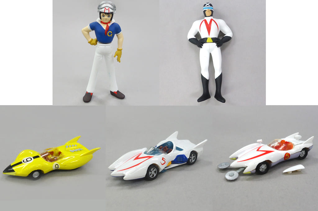 5 Types Set "SPEED RACER Real Figure Collection" | Toy Hobby | Suruga ...